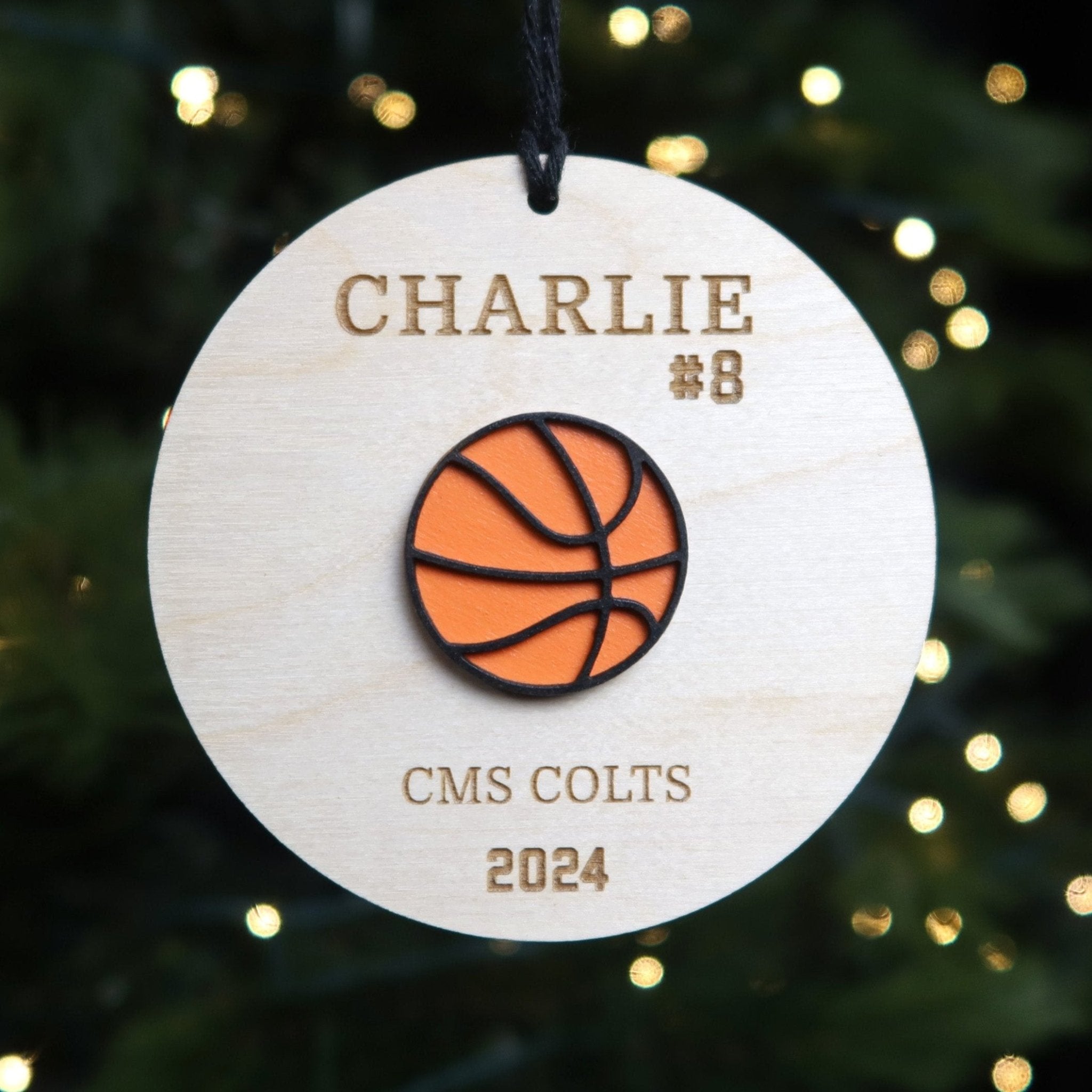 Basketball Player Personalized Ornament 2025 Christmas Keepsake Gift ...